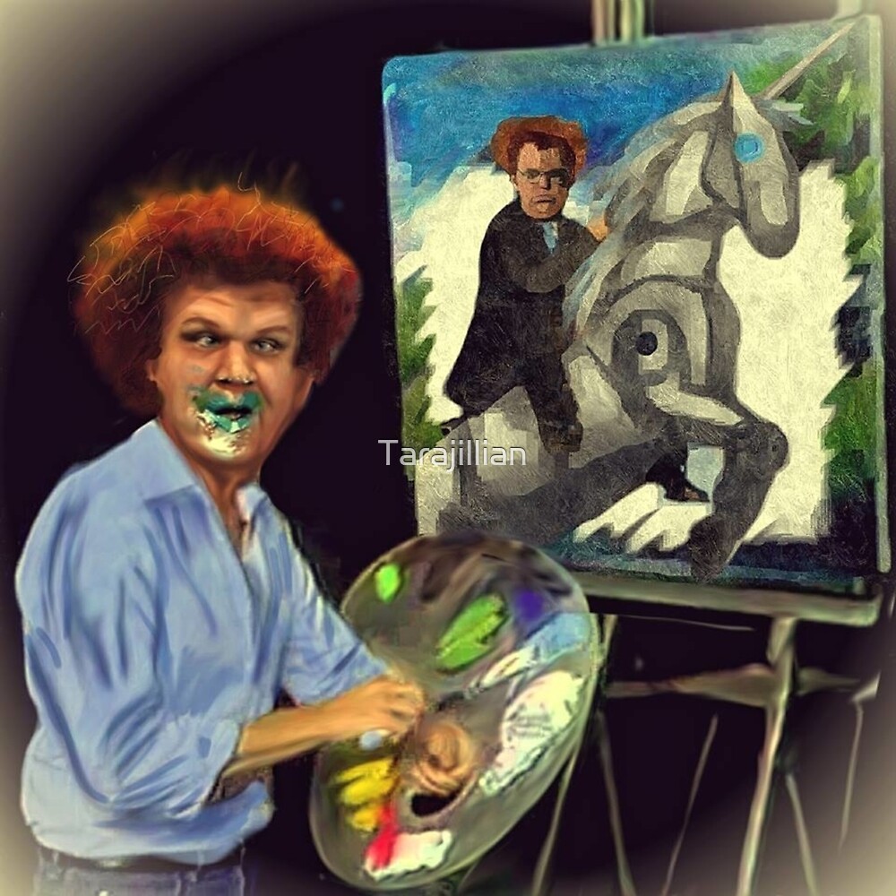 "Steve Brule paints" by Tarajillian | Redbubble