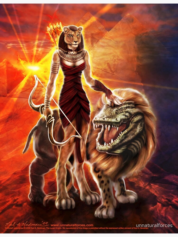 "Sekhmet" Photographic Print by unnaturalforces | Redbubble