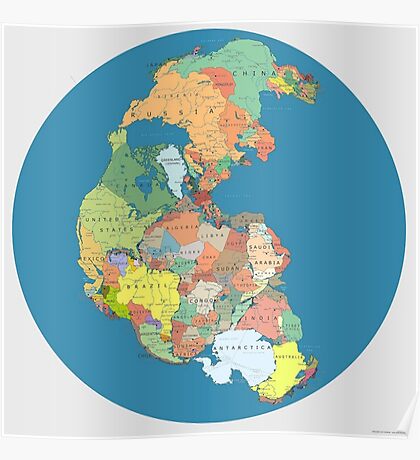 Pangea: Poster | Redbubble