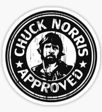 Chuck Norris Stickers | Redbubble