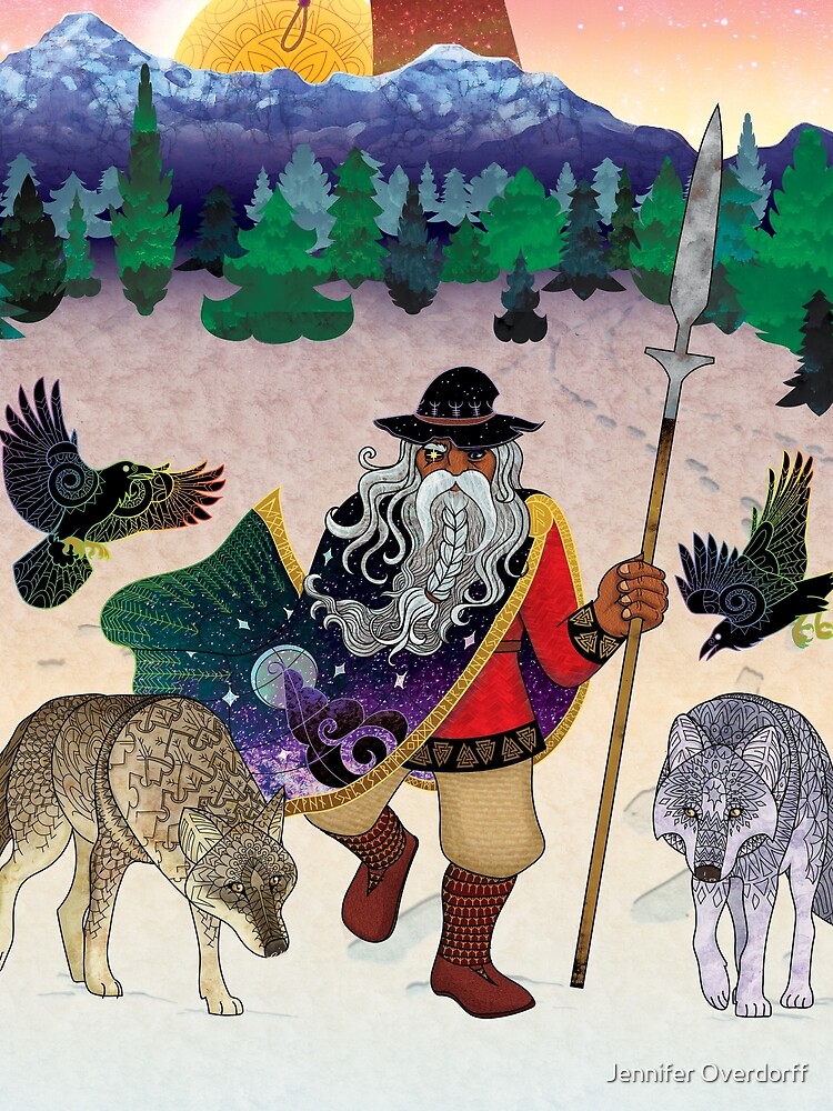 "Wodanaz/Odin" T-shirt by scrapophilia | Redbubble