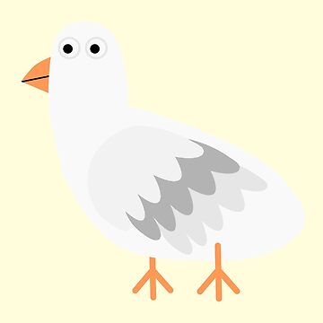 "Funny Derpy White Goose , Big Round Eyes , Fluffy Feathers , Stick ...