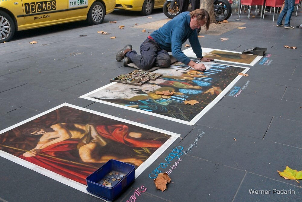 "Pavement Artist" by Werner Padarin | Redbubble