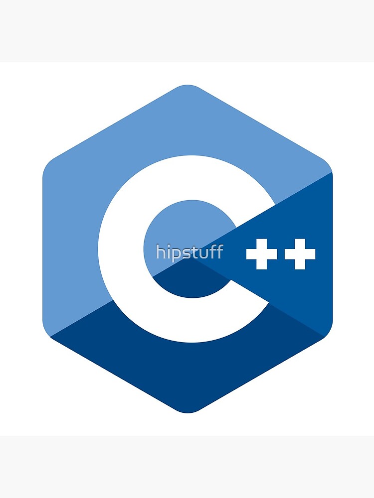 "C++ logo" Art Print by hipstuff | Redbubble