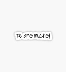Te Amo Stickers | Redbubble