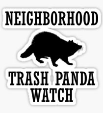 Trash Panda: Stickers | Redbubble