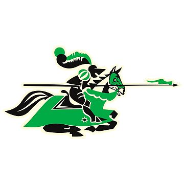 "sPzAbt 505 Heavy Panzer Battalion - Charging Knight - 1.Kompanie - Clean Style" Sticker for ...