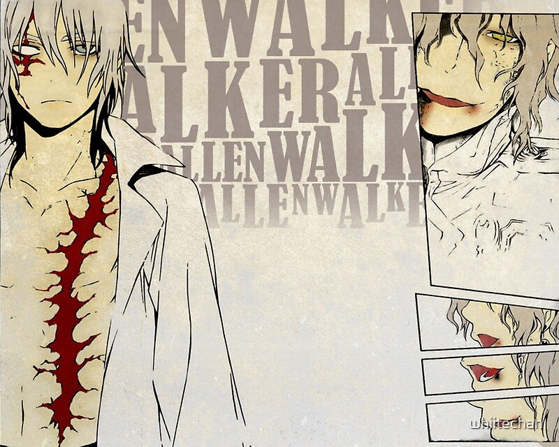 "Allen Walker the 14th Noah - D.Gray-Man" by whiitechan | Redbubble
