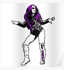 Sasha Banks: Posters | Redbubble