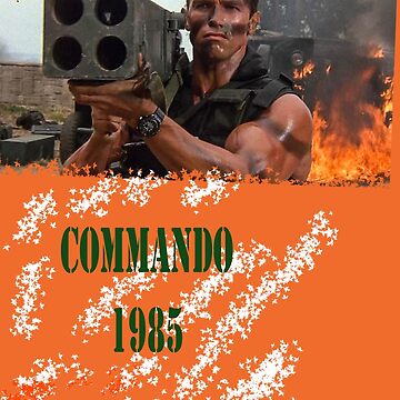 "COMMANDO" iPhone Case for Sale by DesignUnivers | Redbubble