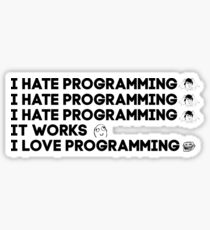Programming: Stickers | Redbubble