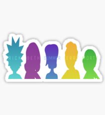 Rick and Morty: Stickers | Redbubble