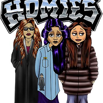 "Lil Homies" Poster for Sale by EnviousObjects2 | Redbubble