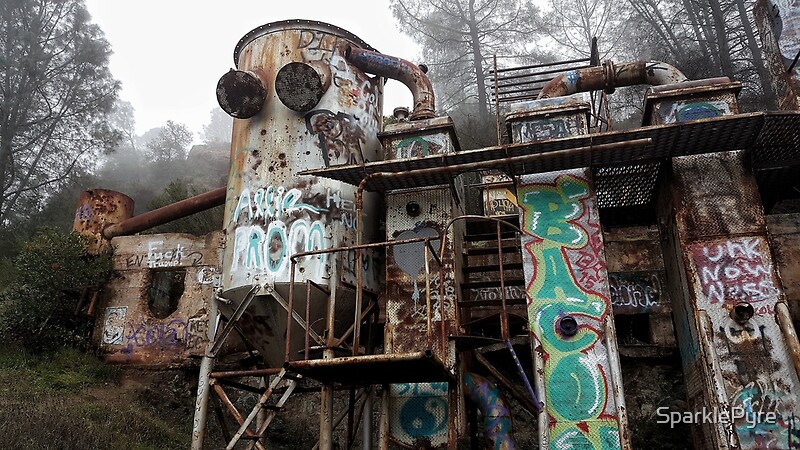 "Abandoned - Rinconada Mercury Mine by SparklePyre" by SparklePyre ...