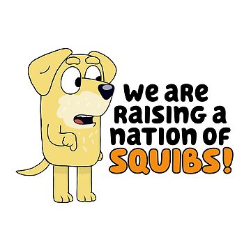 "Raising a nation of Squibs" Sticker for Sale by executey | Redbubble