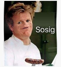 Gordon Ramsay Posters | Redbubble