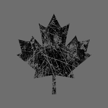 "Canadian Maple Leaf Grunge Distressed Style" Cap for Sale by Garaga ...