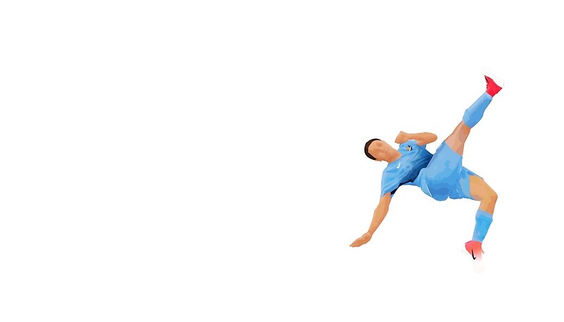 "Sam Kerr Bike Kick" by amartinezart | Redbubble