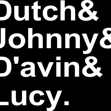 "Killjoys Names" Essential T-Shirt for Sale by Fiona Reeves | Redbubble