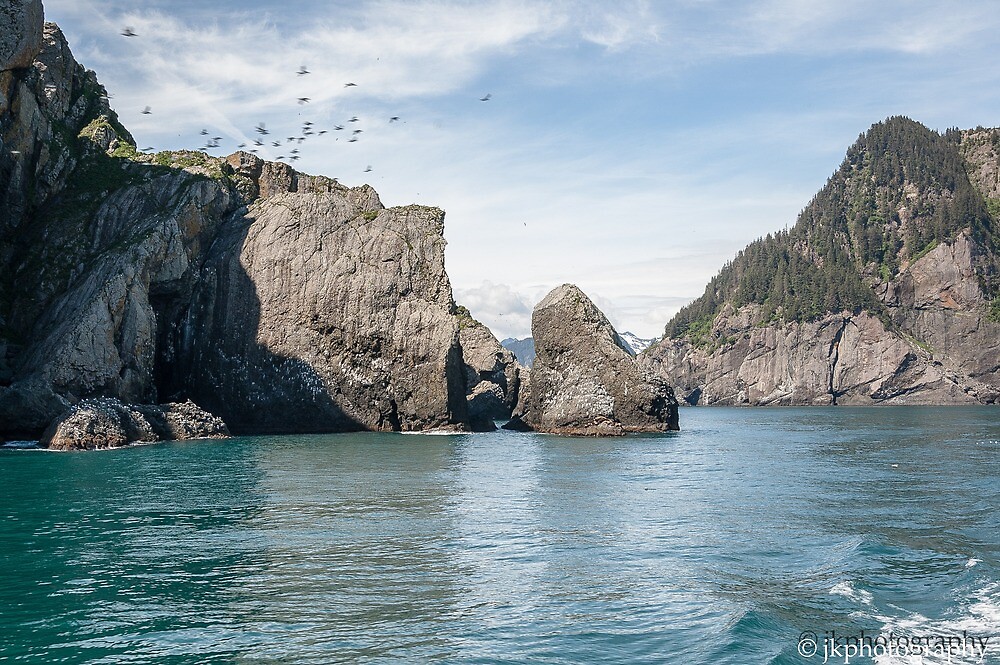 "Rugged Island Resurrection Bay " by John Kapusta | Redbubble