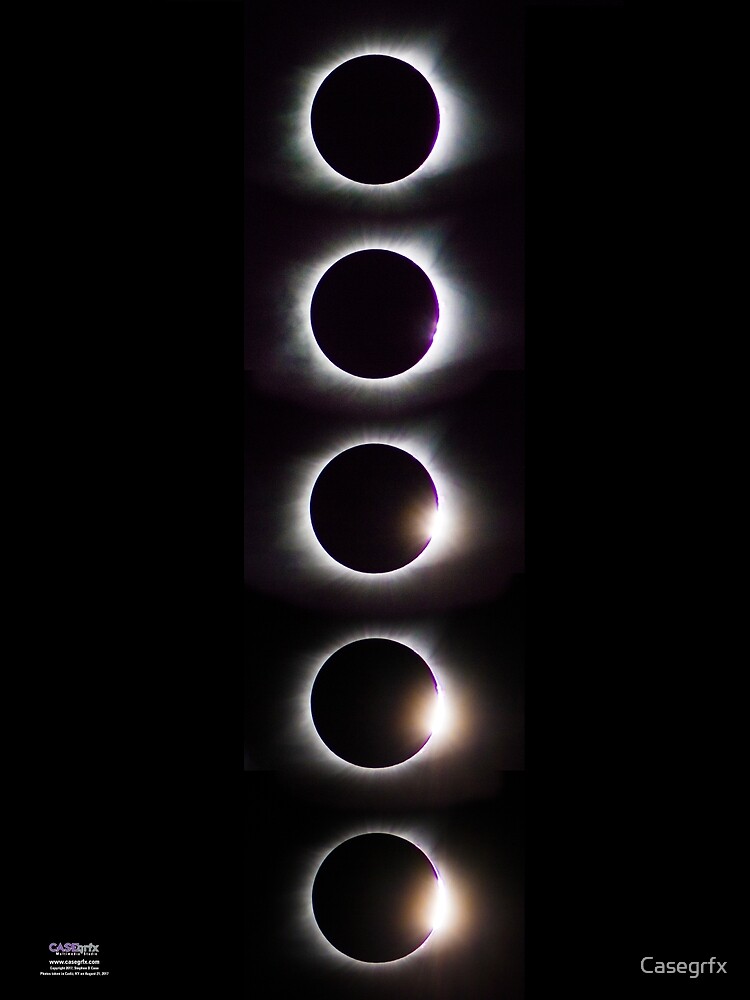 "Totality; Eclipse 2017" by Casegrfx | Redbubble