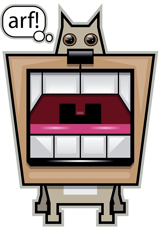 "ARF" by Ruffmouse | Redbubble