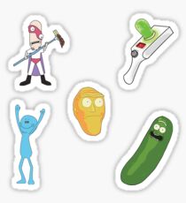 Rick and Morty: Stickers | Redbubble