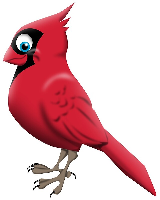 "CARDINAL" by wickedcartoons | Redbubble