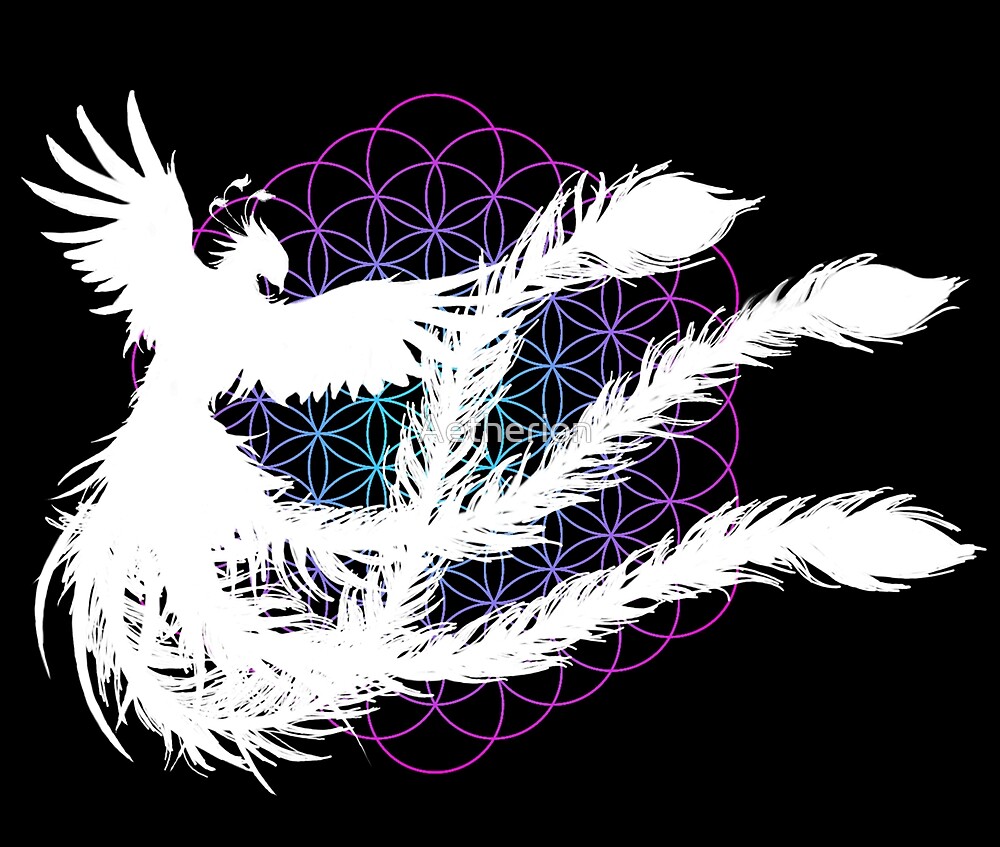 "Phoenix of Life " by Aetherion | Redbubble