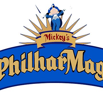 "Philharmagic " Sticker for Sale by Margeauxriehm | Redbubble