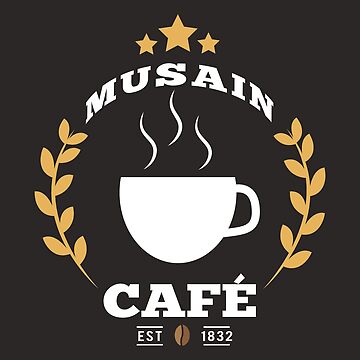"Cafe Musain (1)" Sticker for Sale by byebyesally | Redbubble