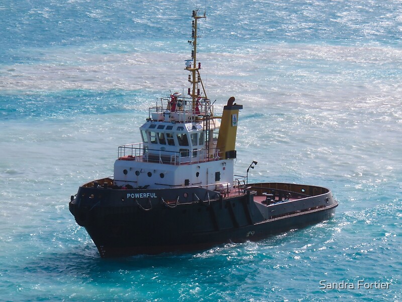 "The Little Tugboat that Could" by Sandra Fortier | Redbubble