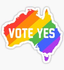 Vote Yes: Stickers | Redbubble