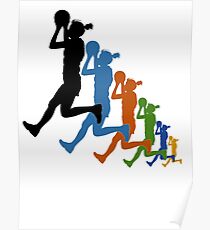 Netball: Posters | Redbubble