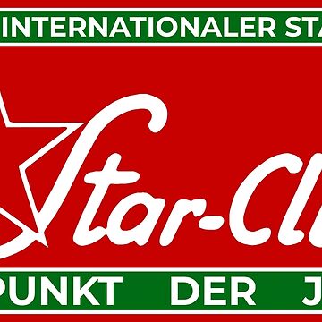 "Vintage Star Club Hamburg Live Rock Band" Sticker for Sale by ...