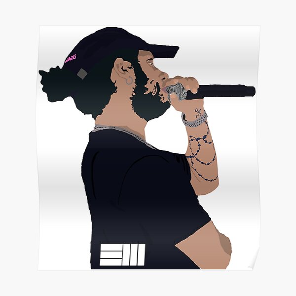 Rapper Cartoon Posters | Redbubble