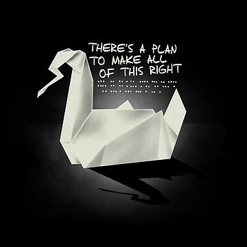 "Prison Swan Origami " Classic T-Shirt for Sale by NemiMakeit | Redbubble
