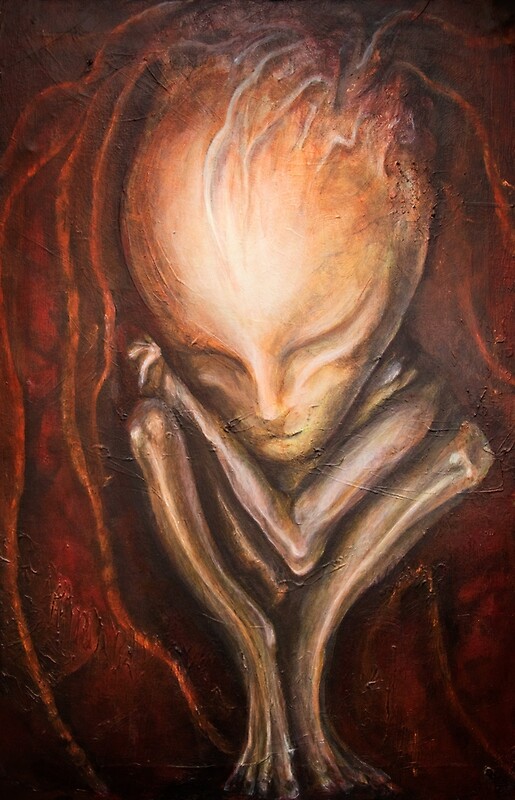 "Alien Birth" by Keith Link | Redbubble