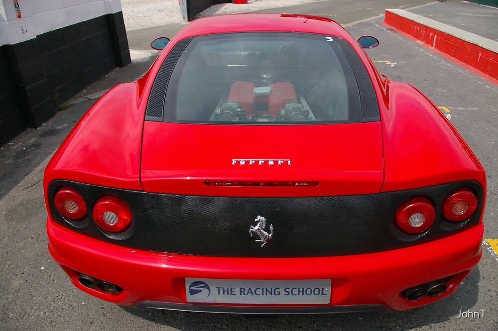 "Ferrari 360 rear end" by JohnT | Redbubble
