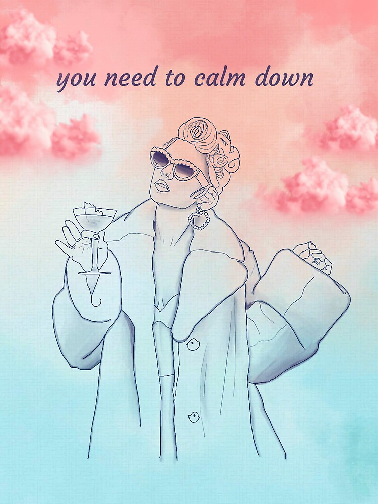 "Taylor Swift - You Need To Calm Down" by Katie Harter | Redbubble