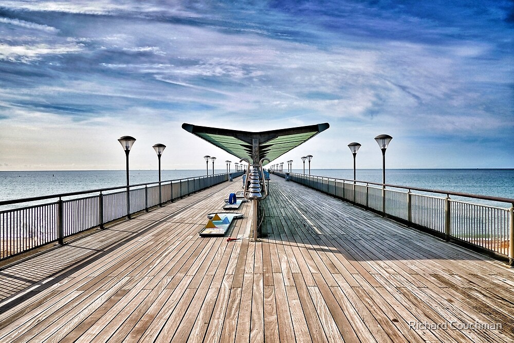 "" Beach Parallel "" by Richard Couchman | Redbubble