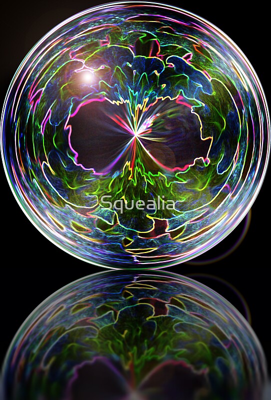 "Neon sphere" by Squealia | Redbubble