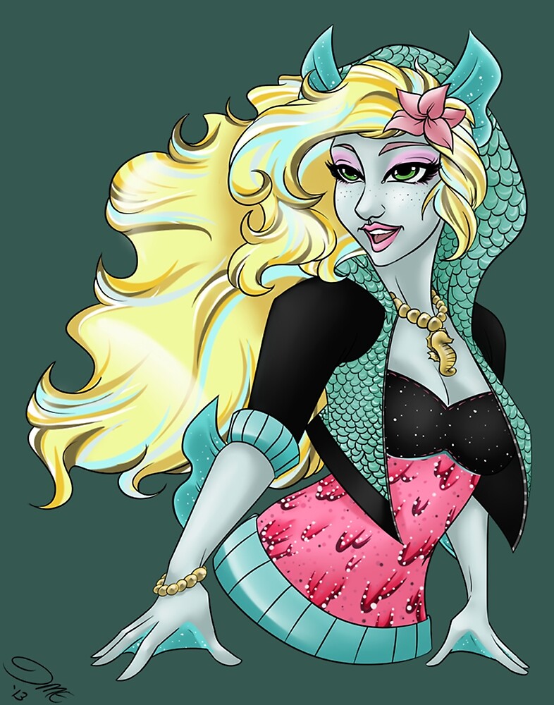 "Lagoona Blue Fanart " by HuntingDaphne | Redbubble