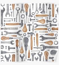 Hand Tools: Posters | Redbubble