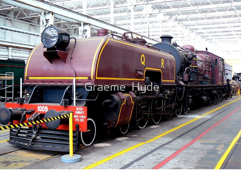 "Beyer Garratt 1009" by Graeme Hyde | Redbubble