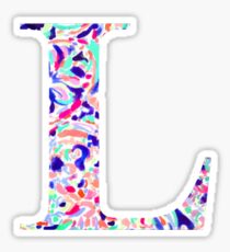 Letter L Stickers | Redbubble