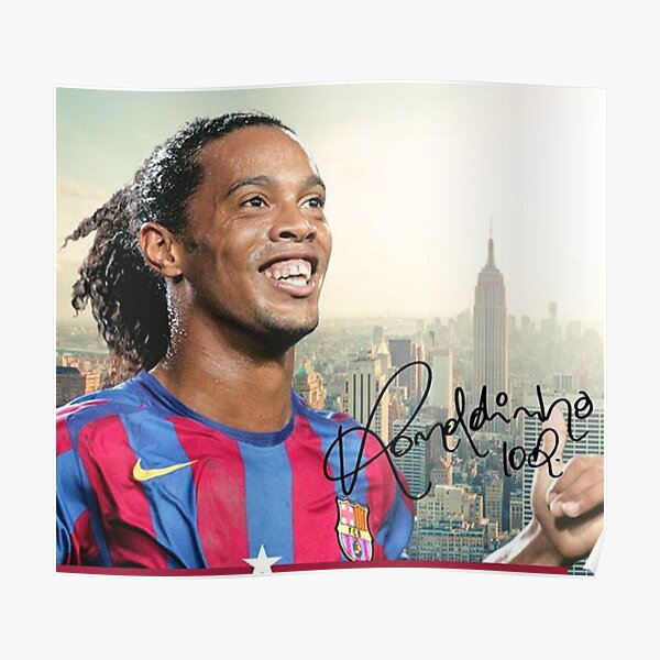 Ronaldinho Posters | Redbubble