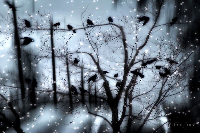 "Gothic Snow" by gothicolors | Redbubble