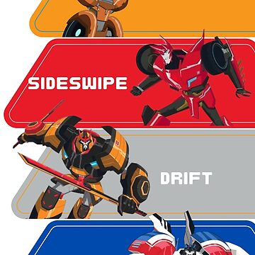 "robots in disguise verse 2" Sticker for Sale by rolandos | Redbubble