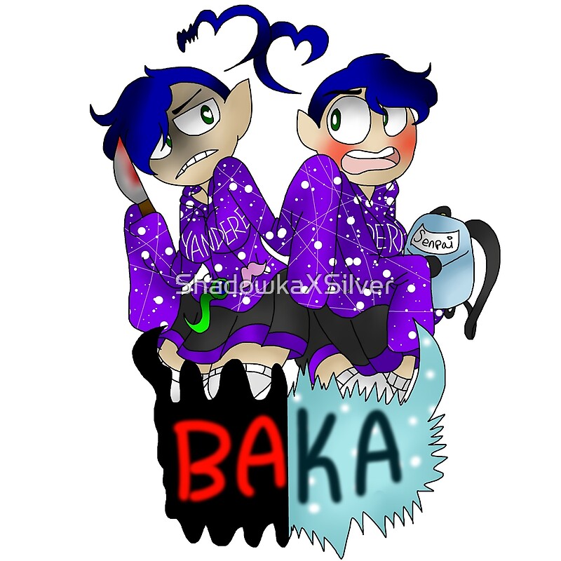 "Baka" by ShadowkaXSilver | Redbubble